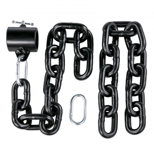VEVOR Weight Lifting Chains, 1 Pair 35LBS/16kg Weight lifting Chains ...