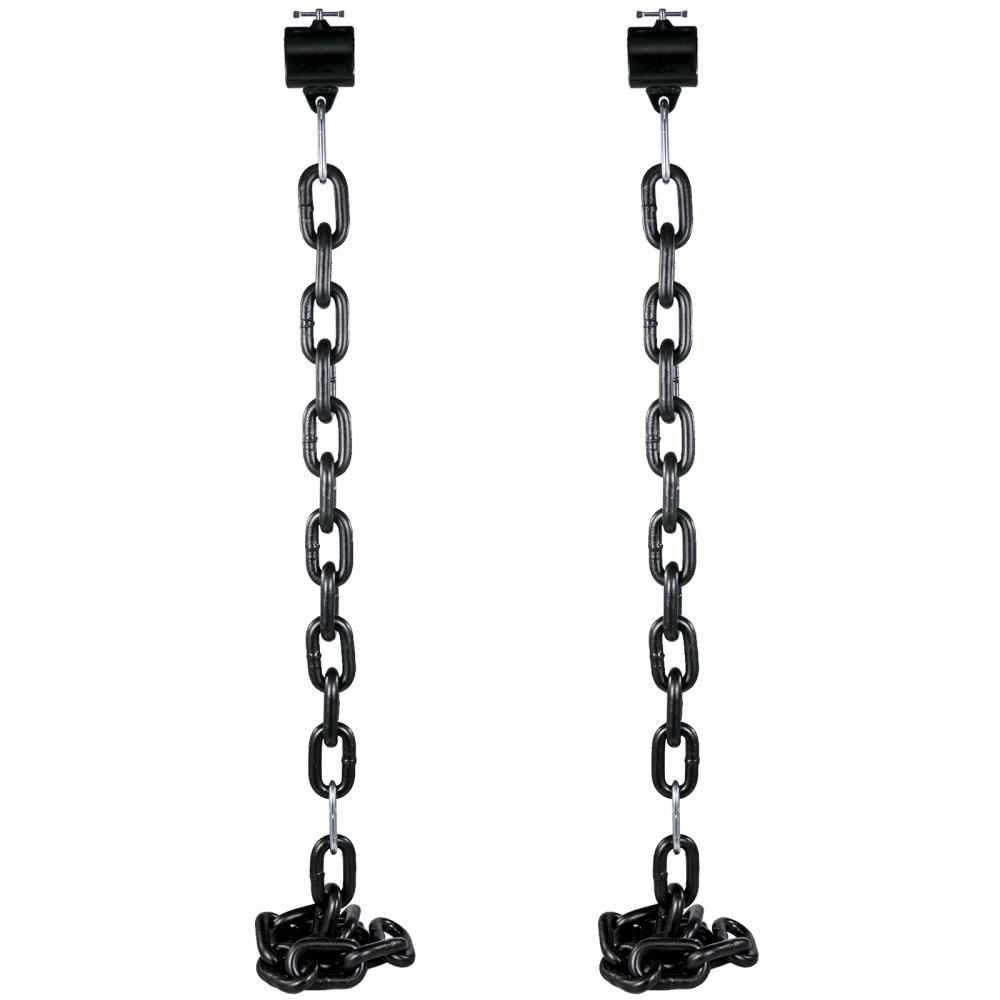 VEVOR Weight Lifting Chains, 1 Pair 35LBS/16kg Weight lifting Chains ...