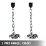 VEVOR Weight Lifting Chains, 1 Pair 44LBS/20kg Weight Lifting Chains ...