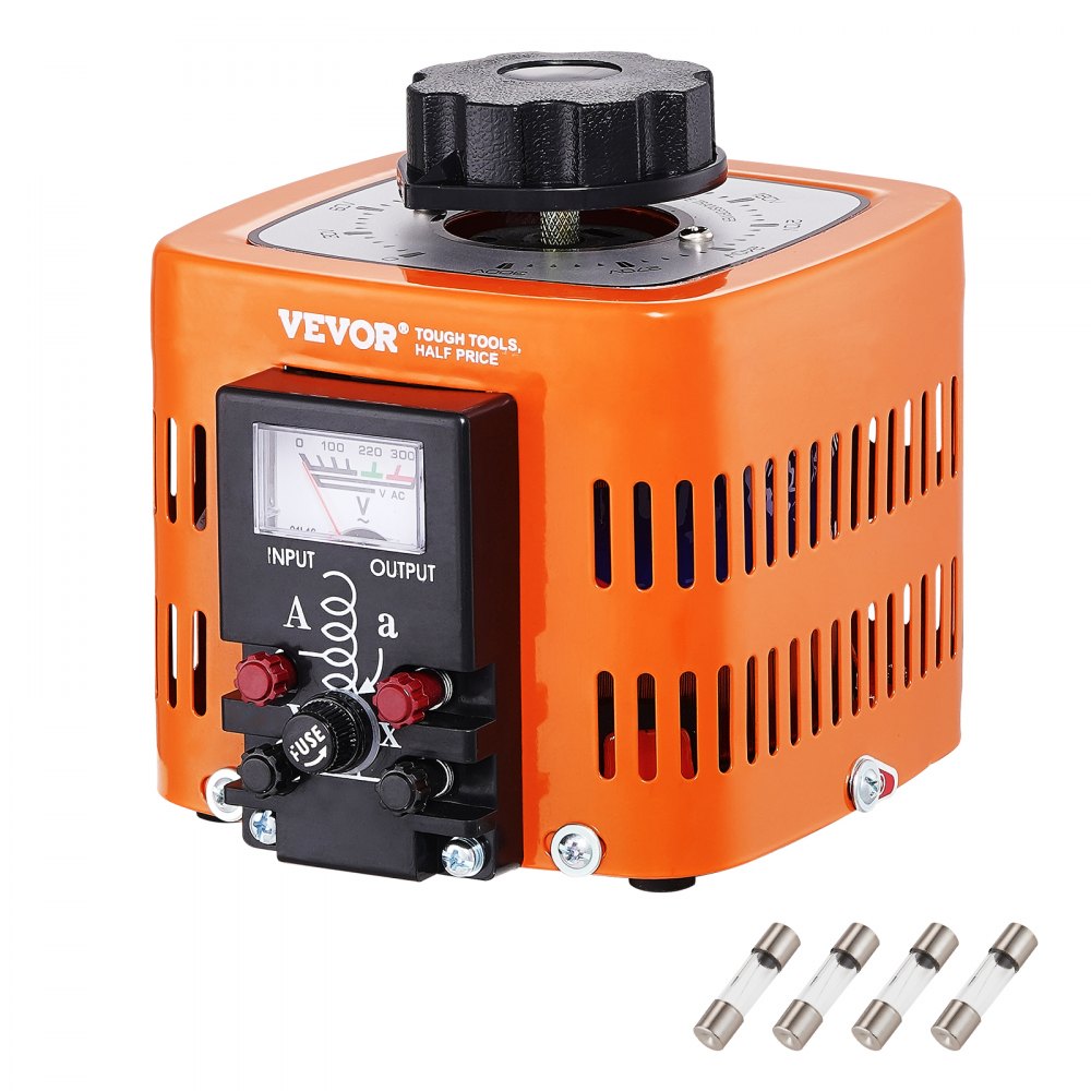 Vevor 500va Variable Voltage Transformer 1 7a 0 300v Ac Voltage