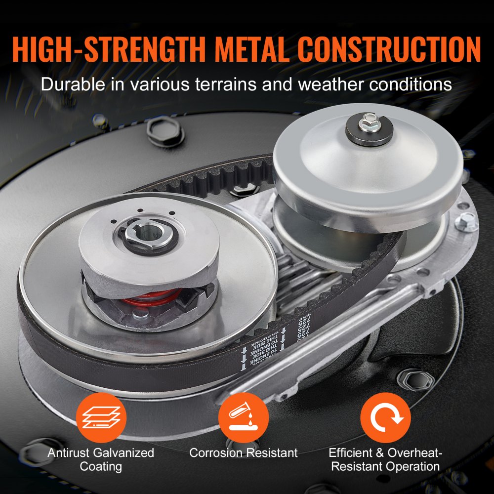 VEVOR Go-Kart Torque Converter, 3/4" Go-Kart Clutch Kit, 30 Series ...