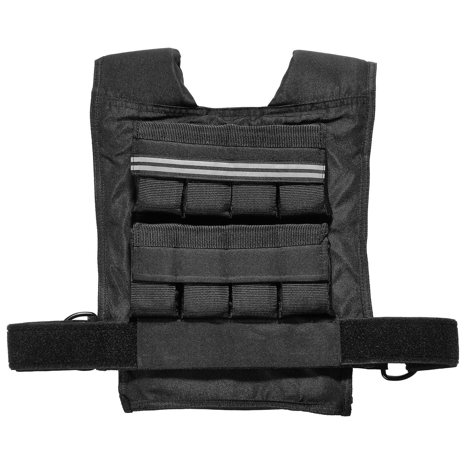 VEVOR Adjustable Weighted Vest, 35lb Weight Vest with Iron Weights ...