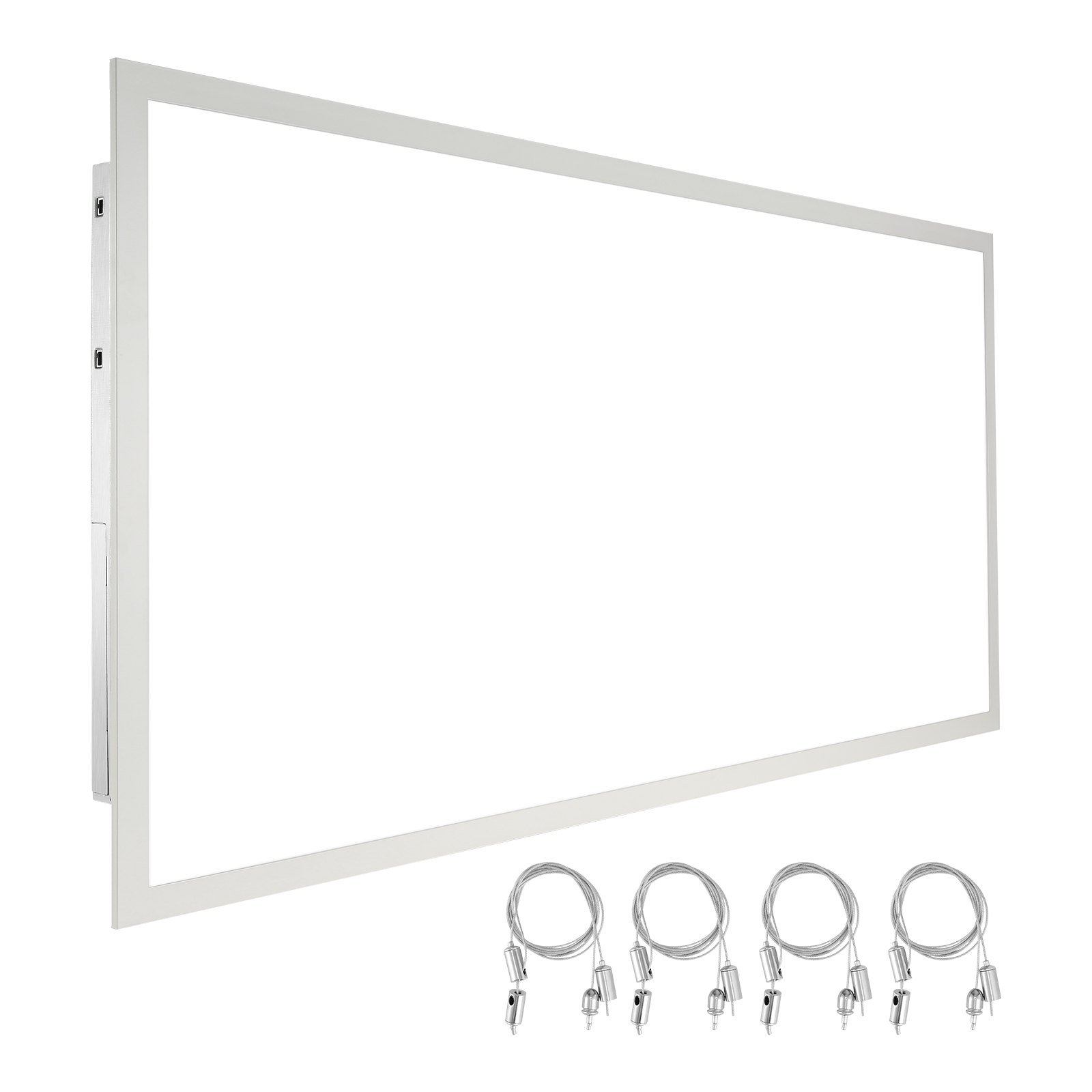 VEVOR 1 Pack 2x4 FT LED Flat Panel Light, 6000LM 50W, Surface Mount LED ...