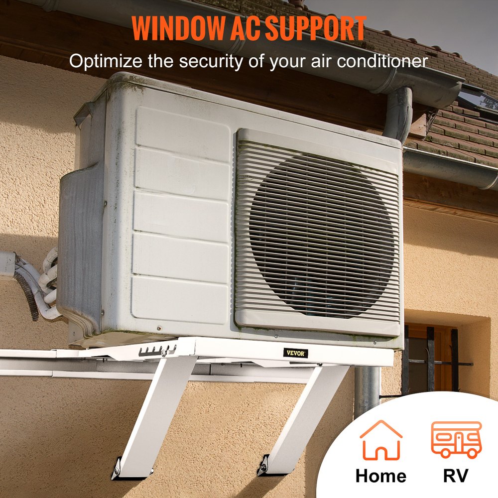 VEVOR VEVOR Air Conditioner Support Bracket, Max. 220 lbs Load Capacity ...