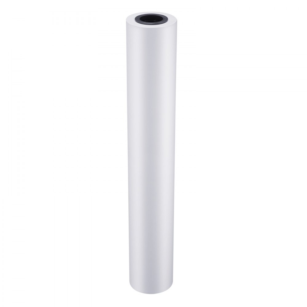 VEVOR Wide Format Paper, 24 in x 150 ft Plotter Roll, 8 Rolls CAD Bond ...