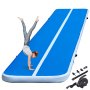 VEVOR 16ft Inflatable Air Gymnastic Mat, 4 inches Thickness Air Tumble ...