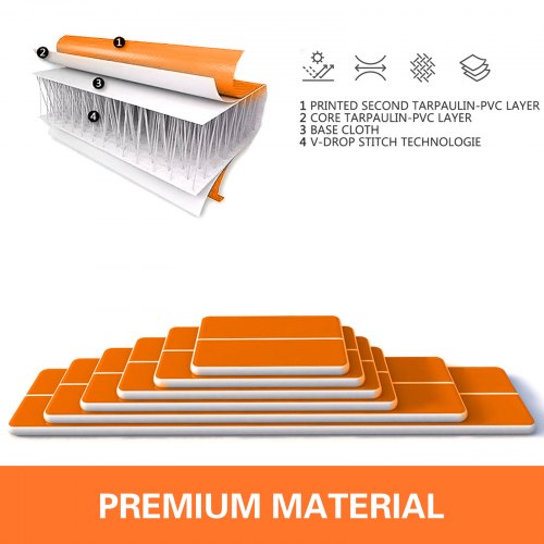 Yepsport Air Track, 20ft Inflatable Air Track Tumbling Mat with ...