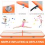 Yepsport Air Track, 20ft Inflatable Air Track Tumbling Mat with ...
