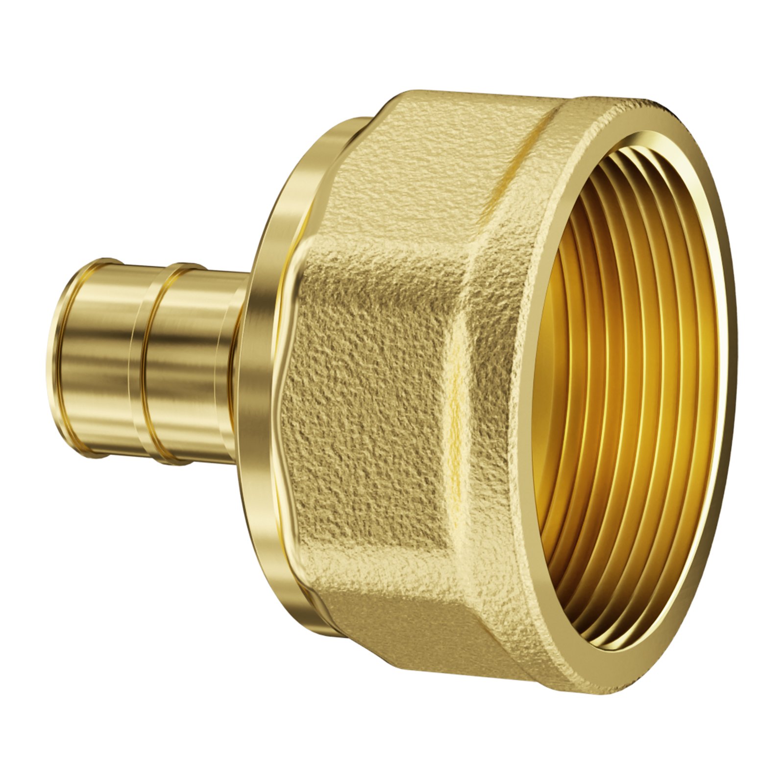 VEVOR Stainless Steel Pipe Fittings | 1/2" Brass Connectors