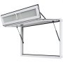 VEVOR Concession Window 60"x36", Aluminum Alloy Food Truck Service ...