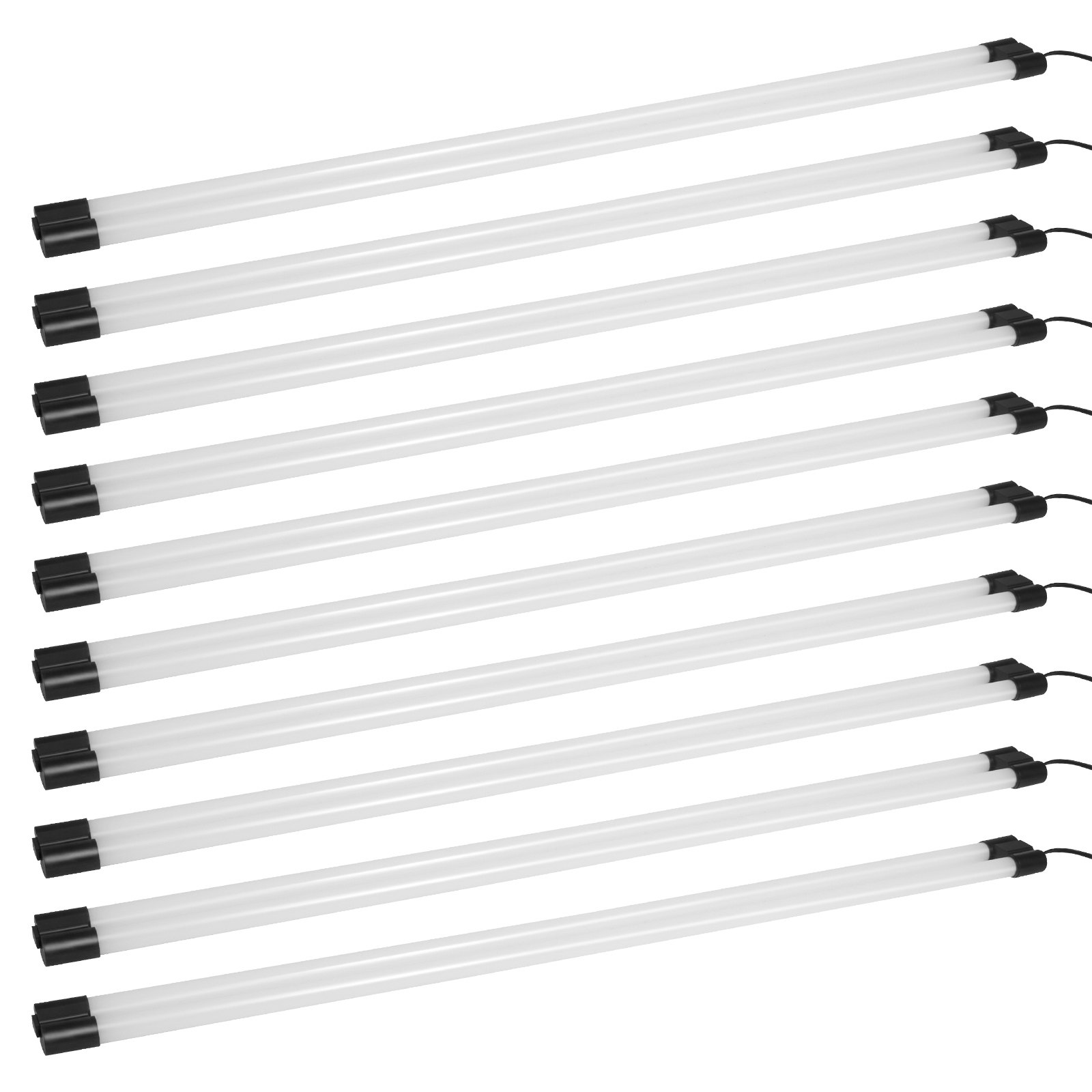 VEVOR 10 Pack LED Shop Light, 4 FT, 40W Linkable Shop Light Fixture ...