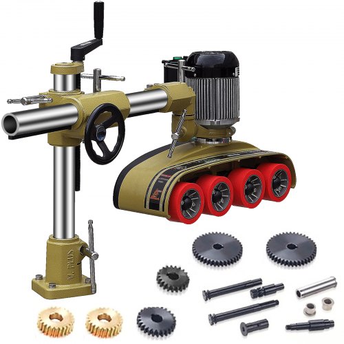 VEVOR Power Feeder Power Stock Feeder 1 HP Table Saw Feeder 4 Rollers 4 ...