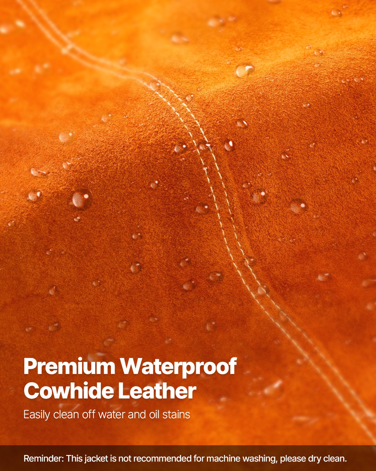 VEVOR Flame-Resistant Welding Jacket - XL Size, Heavy Duty Cowhide ...