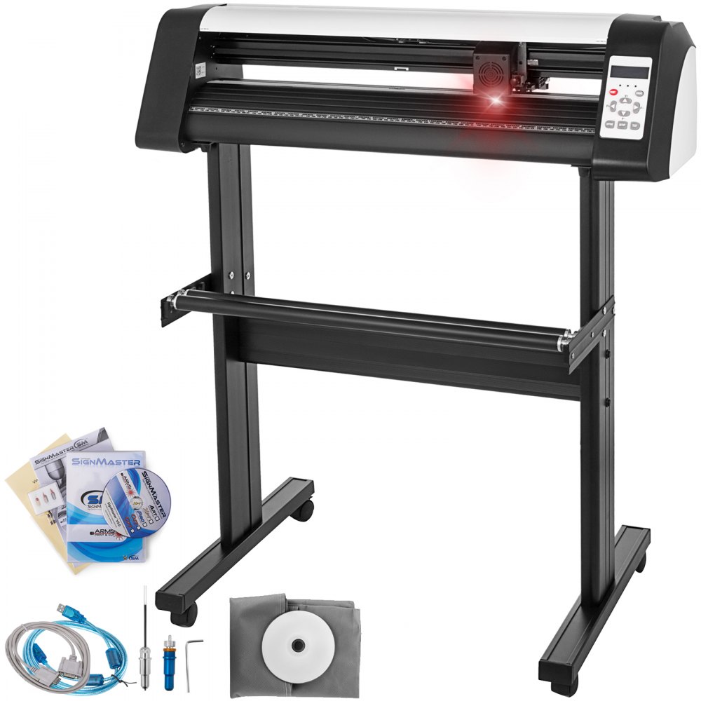 VEVOR Vinyl Cutter Plotter 28" Sign Sticker Vinyl Cutting Making ...