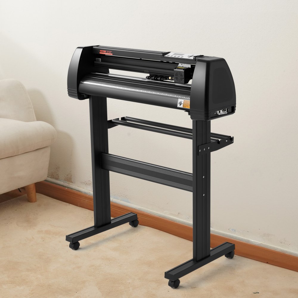 VEVOR Vinyl Cutter Machine, 28in / 720mm, LED Plotter Printer, Precise ...