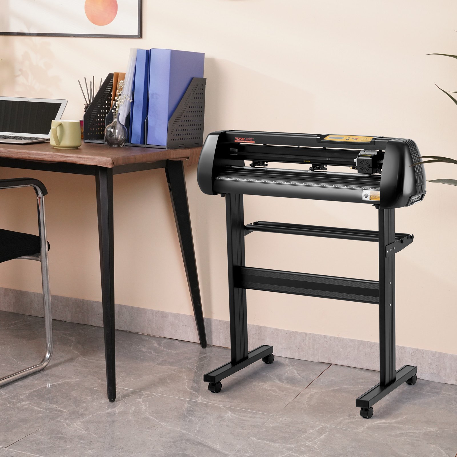 VEVOR Vinyl Cutter Machine, Upgraded 28 Inch Paper Feed Cutting Plotter ...