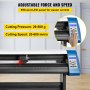 VEVOR Vinyl Cutter Machine, 34" Vinyl Cutter, Semi-Automatic DIY Vinyl ...