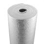 VEVOR Double Reflective Insulation Roll Foam Core Radiant Barrier 300 in x 48 in x 19/32 inch ...