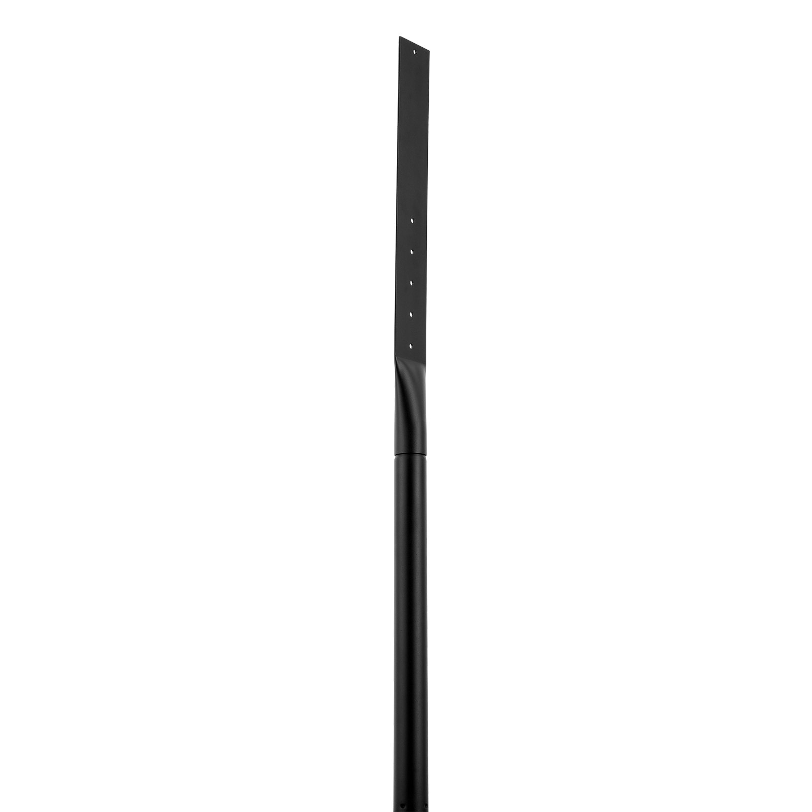 VEVOR Cast Iron Sign Post, 4 ft Portable Heavy Duty Steel Post Sign ...