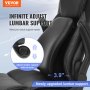 VEVOR Executive Office Chair with Cutting-edge Adjustable Lumbar ...
