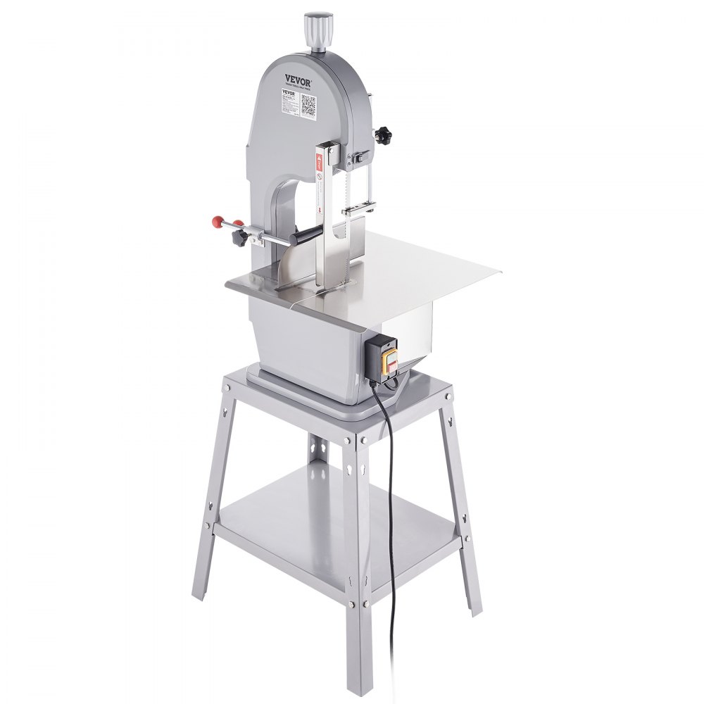 VEVOR Electric Meat Saw, 1500W Stainless Vertical Cutter, 490 x 380 mm ...