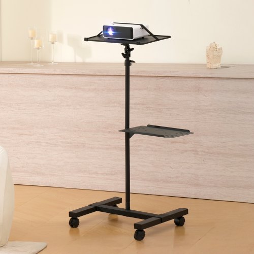 VEVOR Projector Stand, Projector Floor Stand Adjustable Height from 22. ...