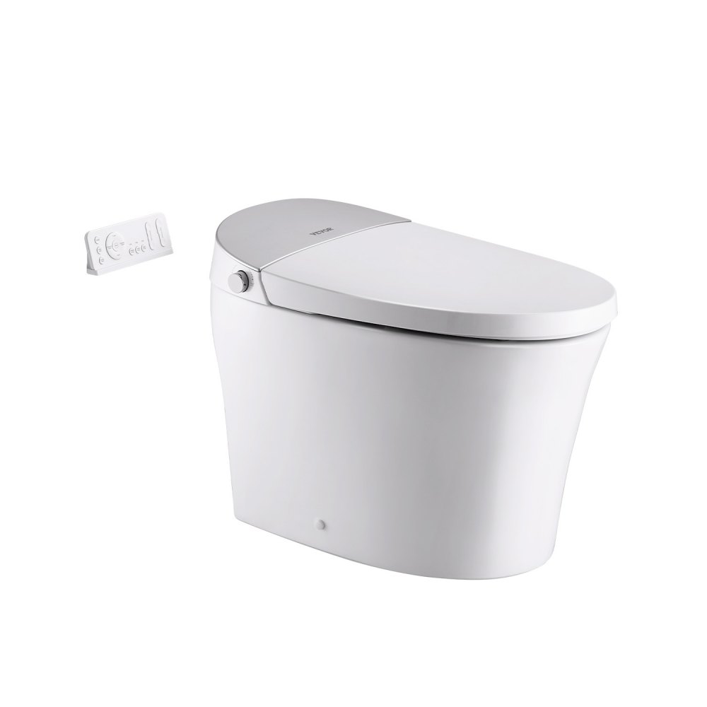 Elongated Smart Toilet Auto Freshening Toilet with Heated Toilet Seat ...