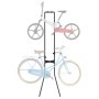 VEVOR 2 Bike Storage Rack, Free Standing Gravity Wall Vertical Bike Rack, Fully Adjustable Bike ...