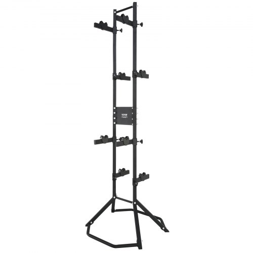 VEVOR 4 Bike Storage Rack, Free Standing Gravity Wall Vertical Bike ...