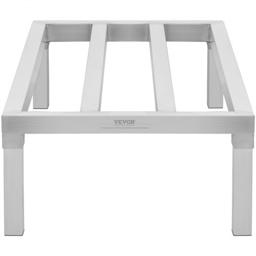VEVOR Aluminum Dunnage Rack, 48” x 20” Commercial Food Floor Rack, 12 ...