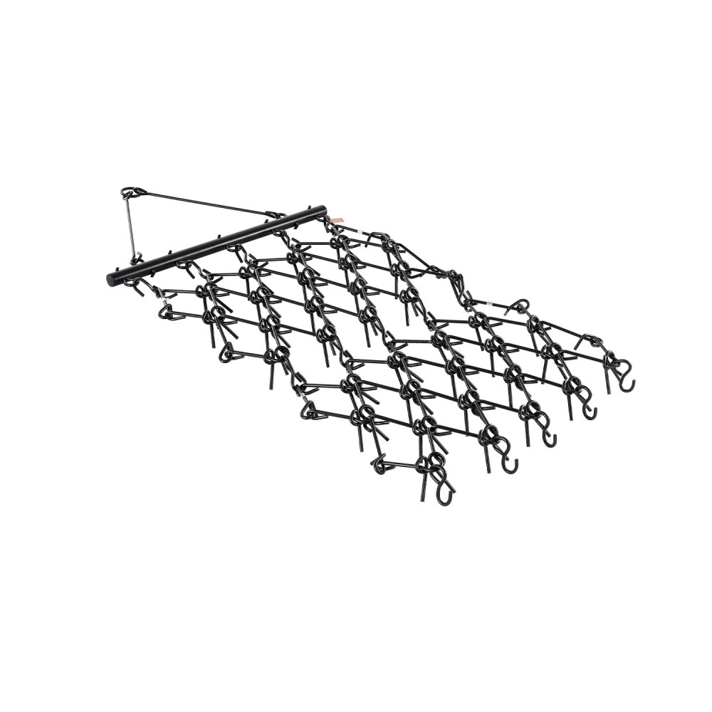 VEVOR Chain Drag Harrow – 4x4 ft, 69 Tines, Q235 Steel