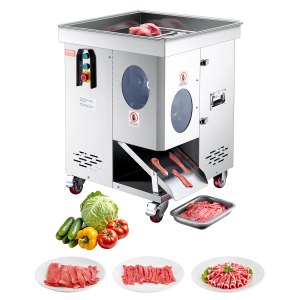 Electric Meat Cutter Machine 1100W Commercial Cutter Meat Slicer for ...