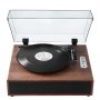 VEVOR Vinyl Record Player, 3-Speed, Belt Driven Turntable Player with ...