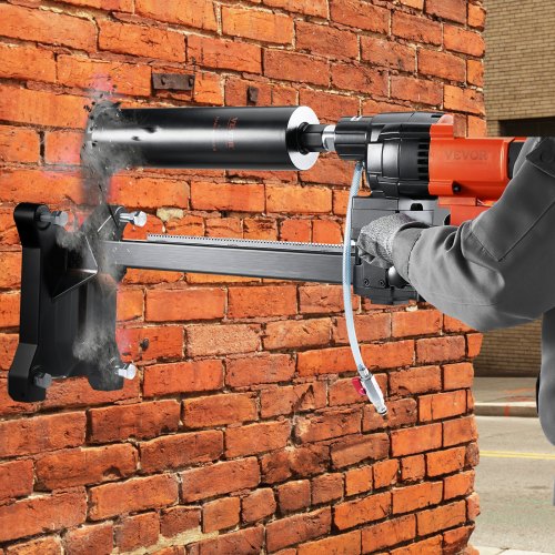 VEVOR Diamond Core Drilling Machine, 10in Wet Concrete Core Drill Rig ...