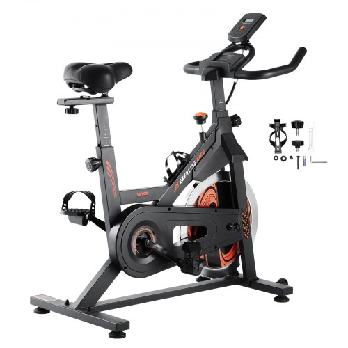VEVOR Exercise Bike Magnetic Resistance Stationary Bike Indoor Cycling ...