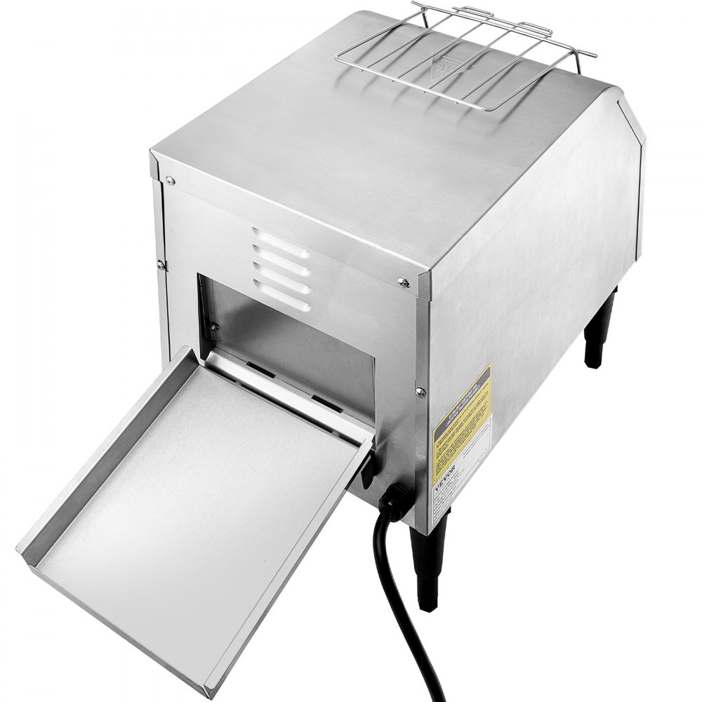 VEVOR Commercial Conveyor Toaster, 150 Slices/Hour Conveyor Belt ...