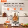 VEVOR Shawarma Grill Machine, Vertical Chicken Shawarma Cooker Machine ...