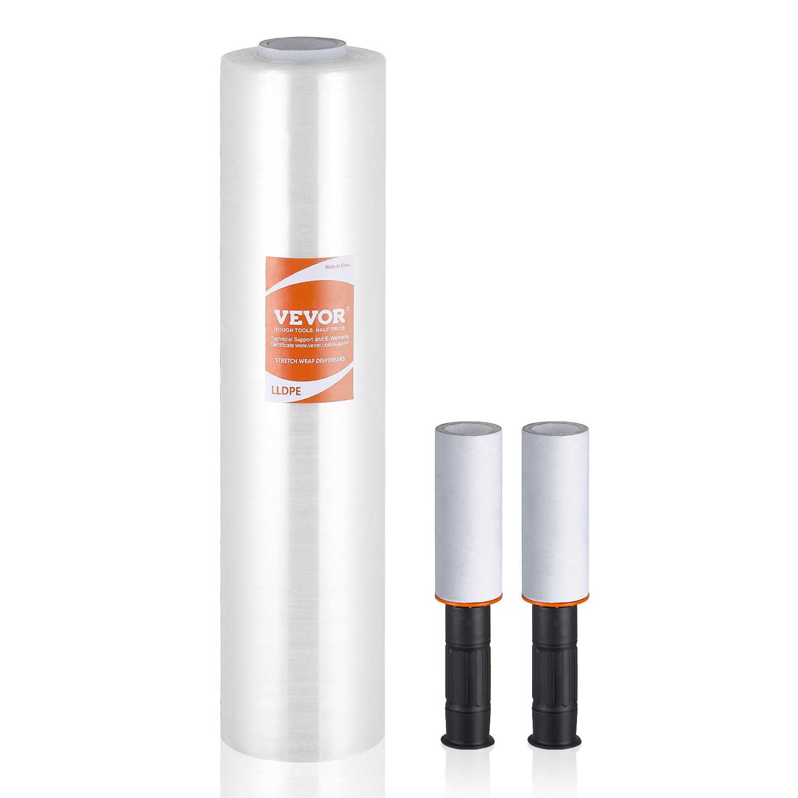 VEVOR Stretch Film, 15 inches x 1000 feet, 1 Pack, 60 Gauge Industrial ...