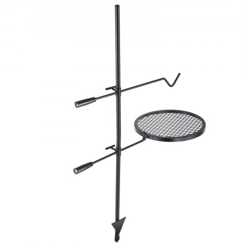 VEVOR Swivel Campfire Grill, Fire Pit Grill Grate over Fire Pits, Heavy ...