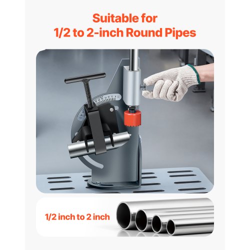 Pipe Notcher 1/2 to 2-inch Tubing Notcher with 0 to 60° Adjustable ...