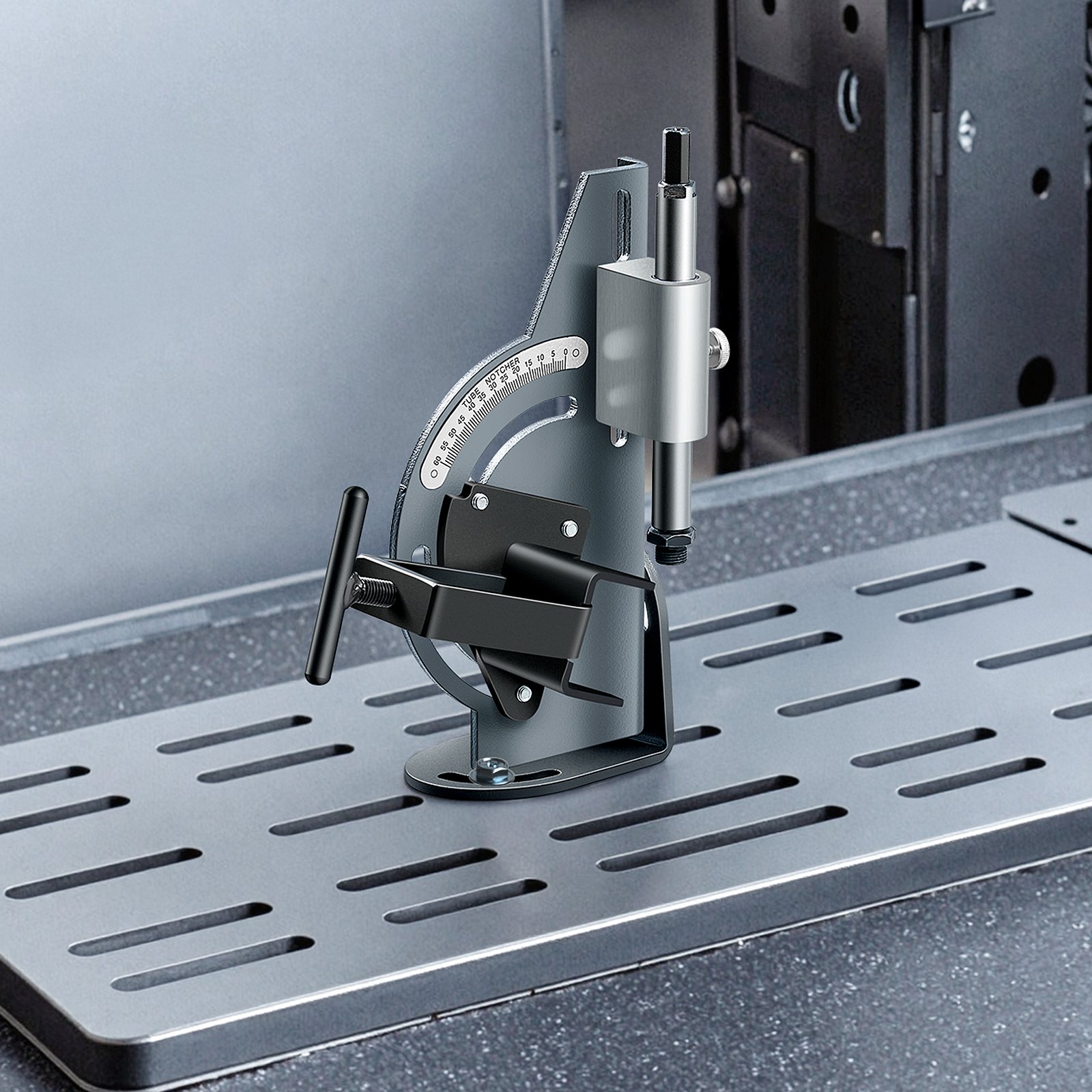 VEVOR Notching Tool for Pipe — Adjustable 1/2"–2" Notcher