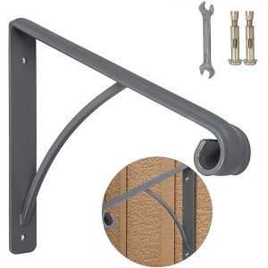 Grab Supports Wrought Iron Post Mount Step Grab Rail Fit 1 Or 2 Steps W ...