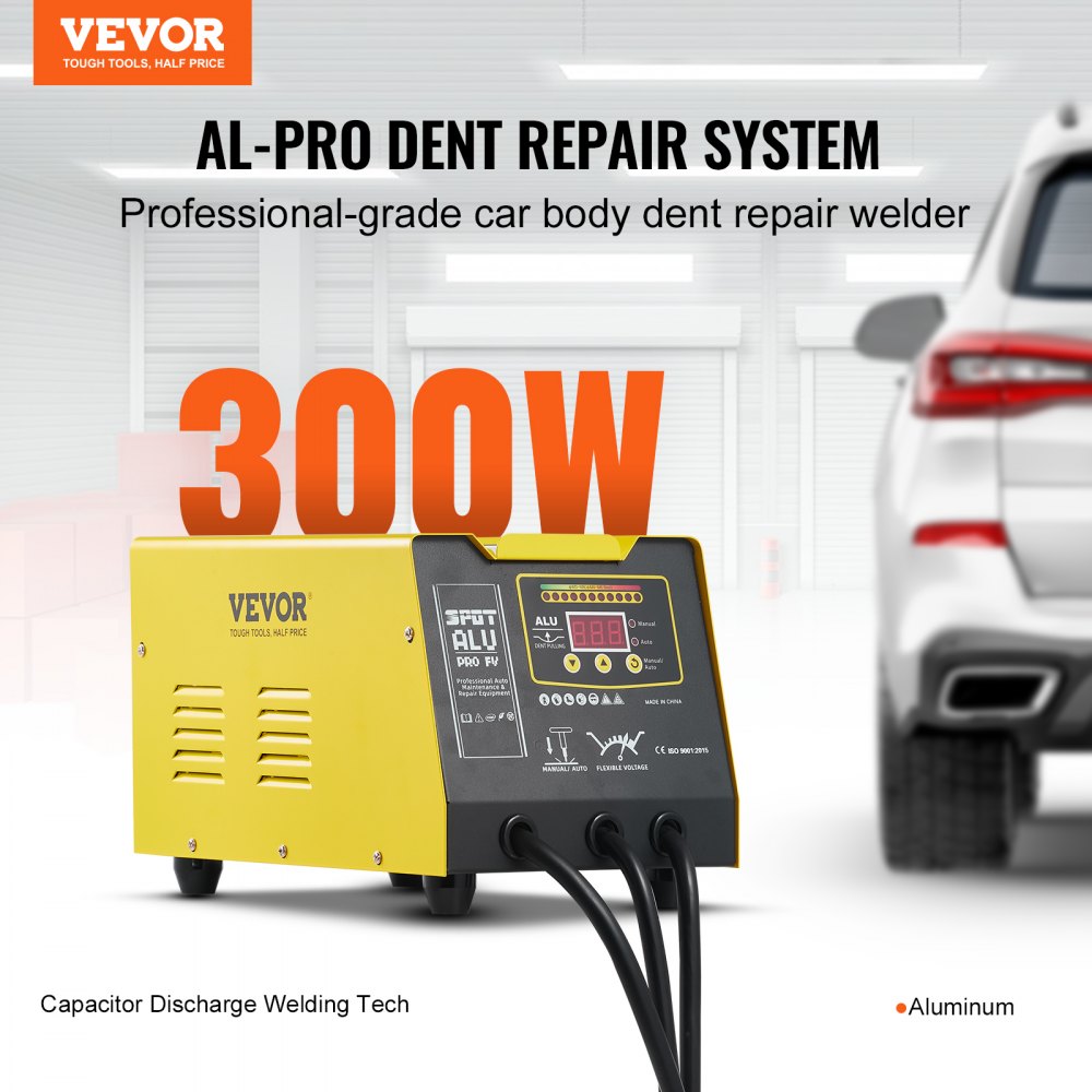 VEVOR Spot Welder Dent Puller, 300W Stud Welder Dent Repair Kit with ...