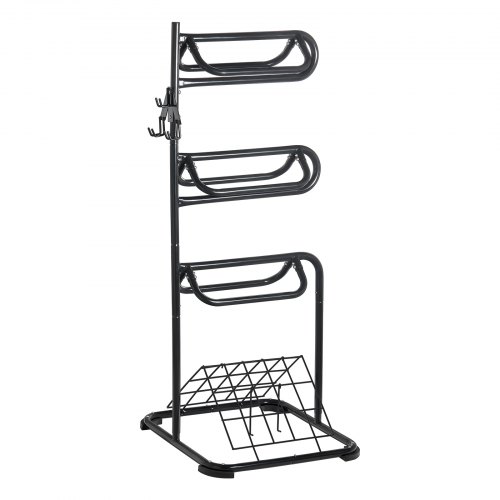 VEVOR Freestanding Saddle Stand 3 Tiers English and Western Saddle Rack ...