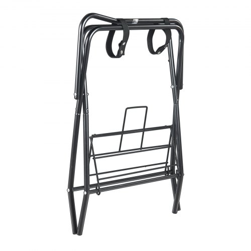 VEVOR Folding Saddle Rack Portable Freestanding Horse Saddle Stand 132 ...