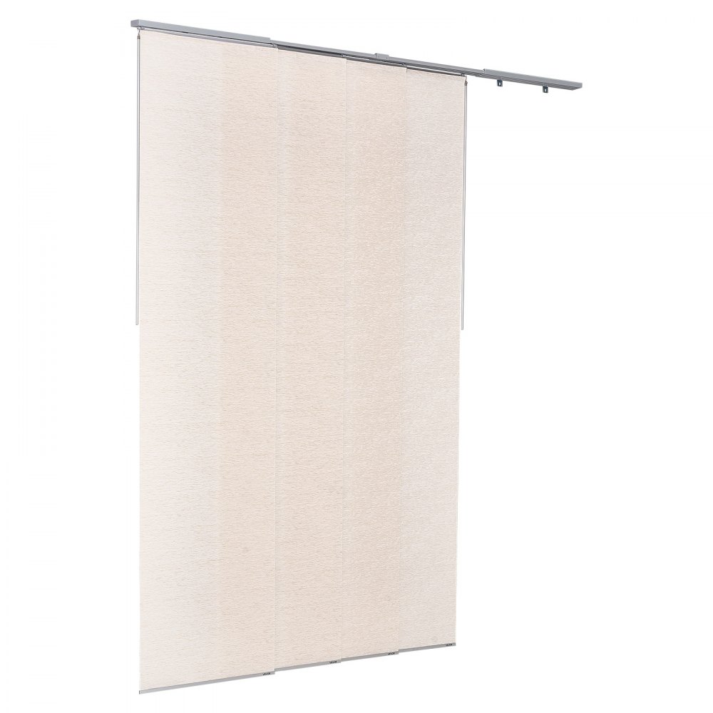 VEVOR Panel Track Blinds, Extendable Track from 116 cm to 218 cm W ...