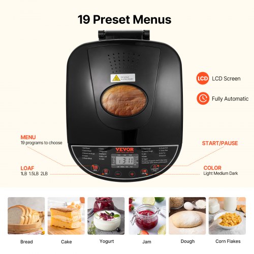 Search bread maker | VEVOR CA