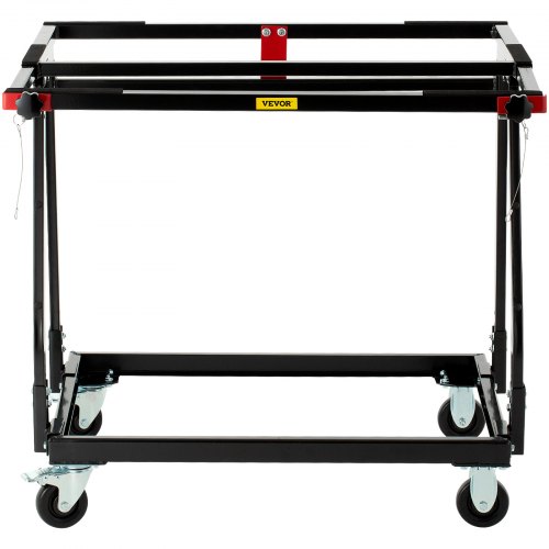 VEVOR Material Mate Panel Cart and Shop Stand, 4 x 4” Smooth Rolling ...