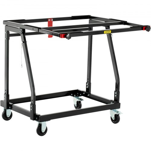 VEVOR Material Mate Panel Cart and Shop Stand, 4 x 4” Smooth Rolling ...