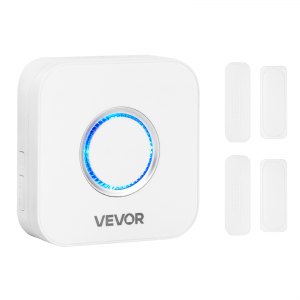VEVOR Door Chime, DC 12V, Wireless Door Open Contact Sensor Alarm Chime ...